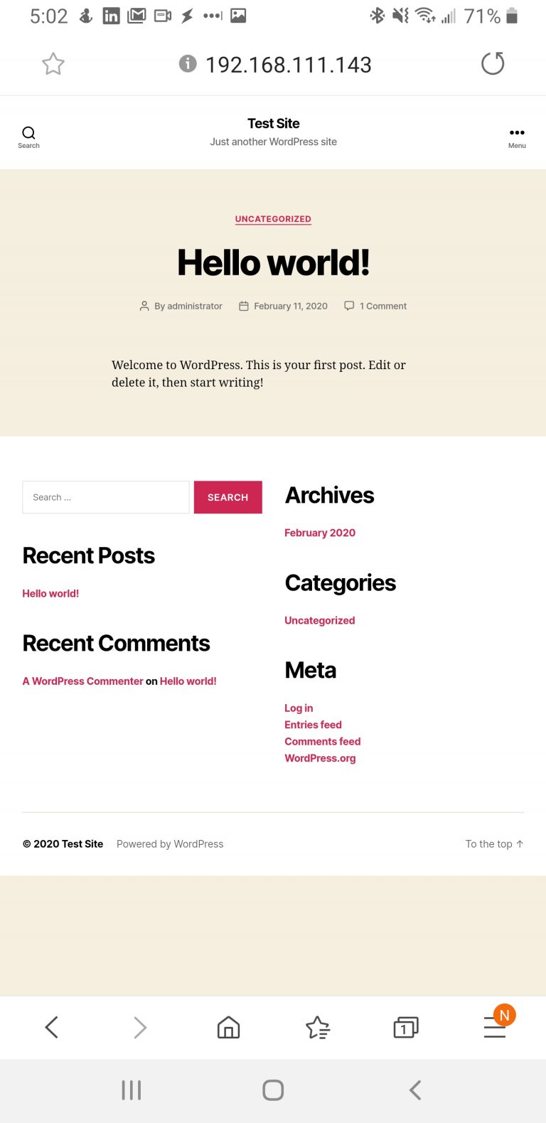 Host your website at home (under construction) – Paul Geanta IT Services
